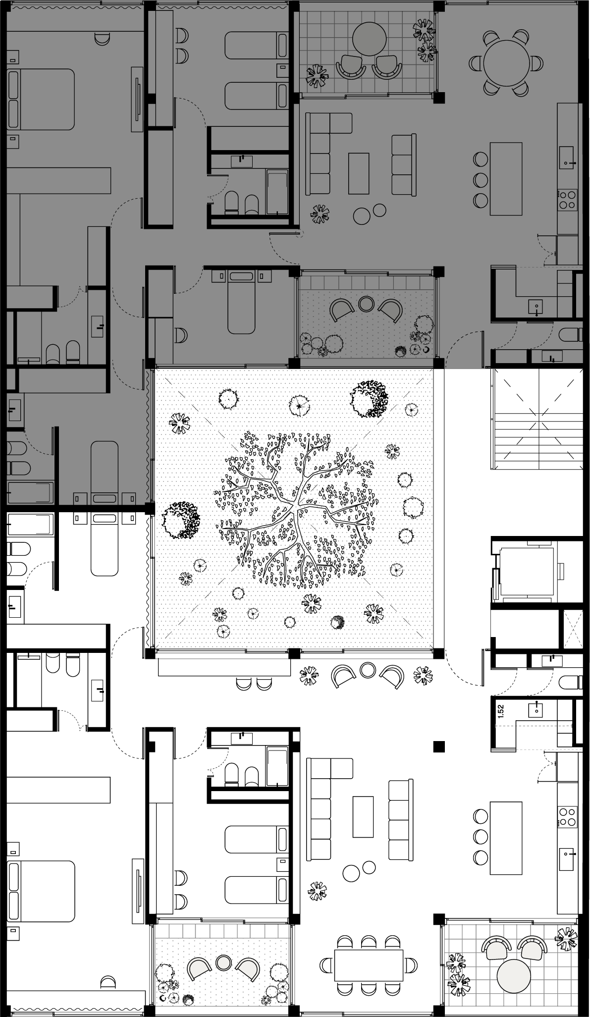 Zapiola Segundo Piso ContraFrente – Base Proyectos