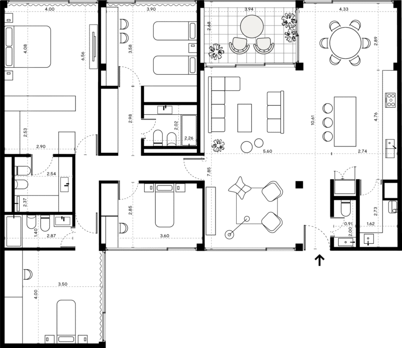 Zapiola Segundo Piso ContraFrente – Base Proyectos
